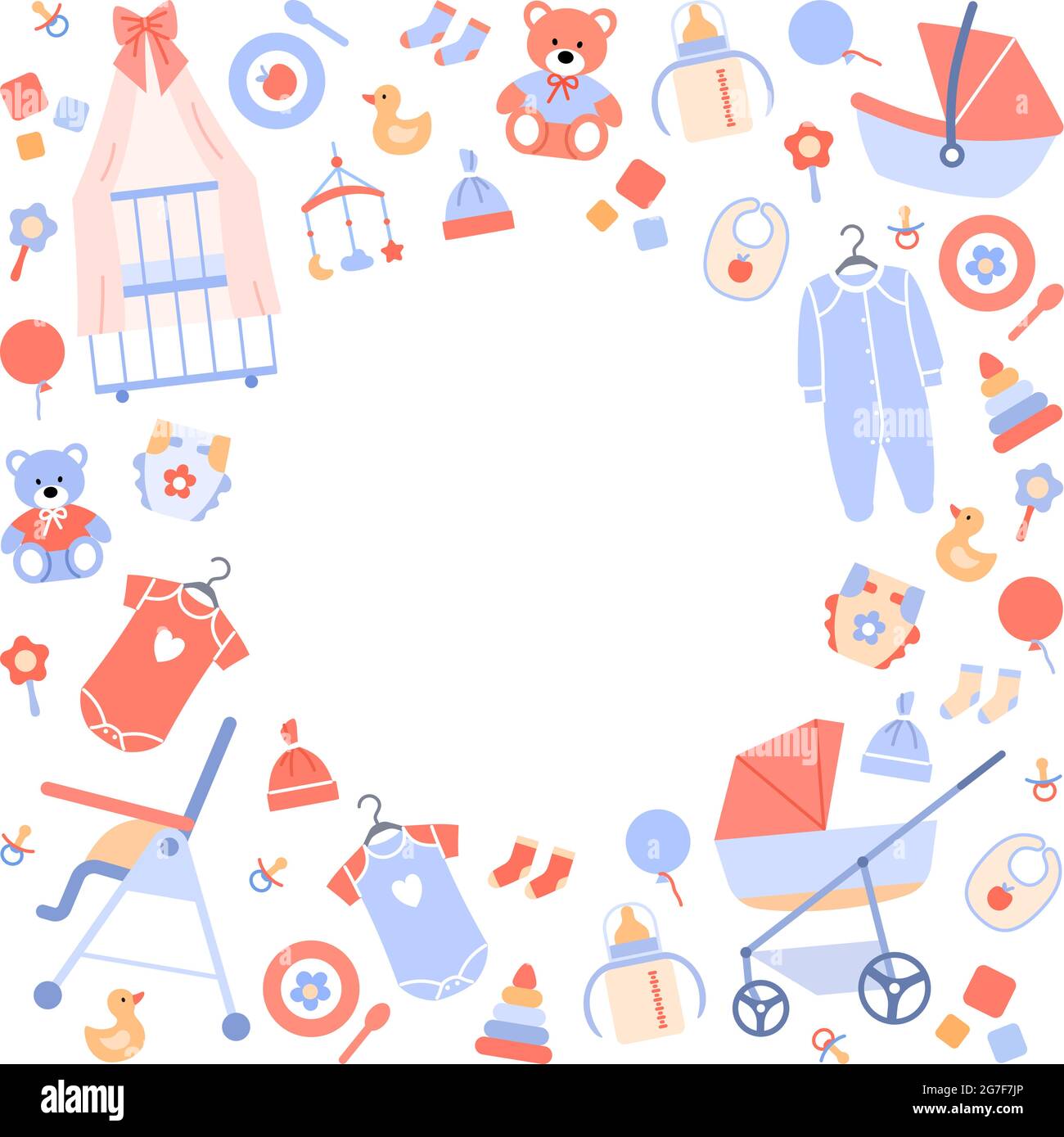 Baby Background Frame Png