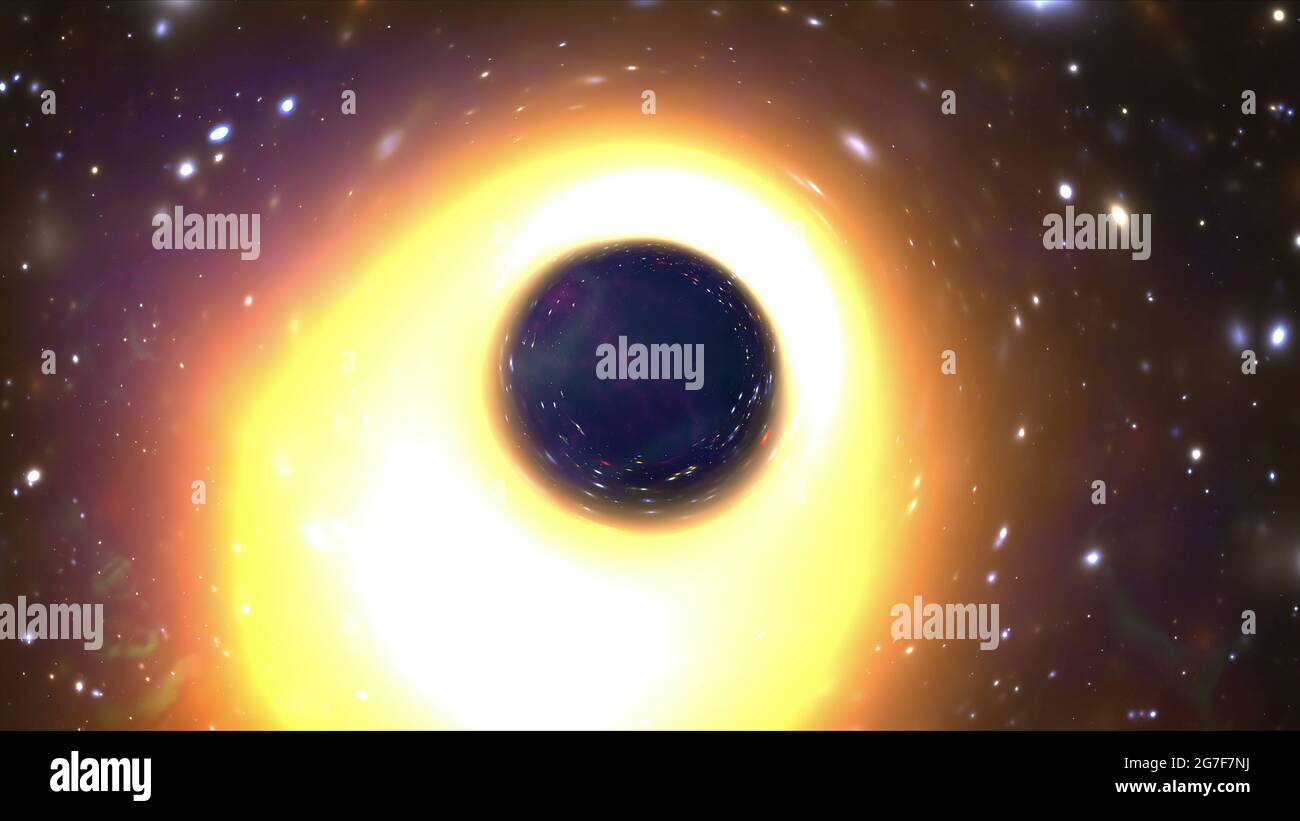 Big Bang In Space The Birth Of The Universe Stock Photo - Alamy