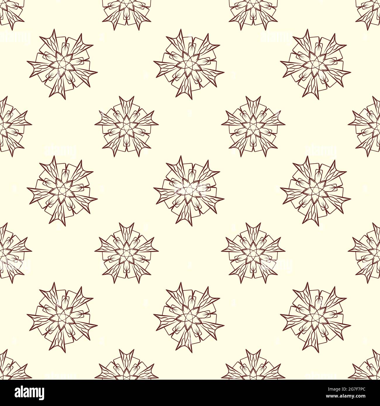 Illustration of seamless repeat patterns for textile or wrapping and ...