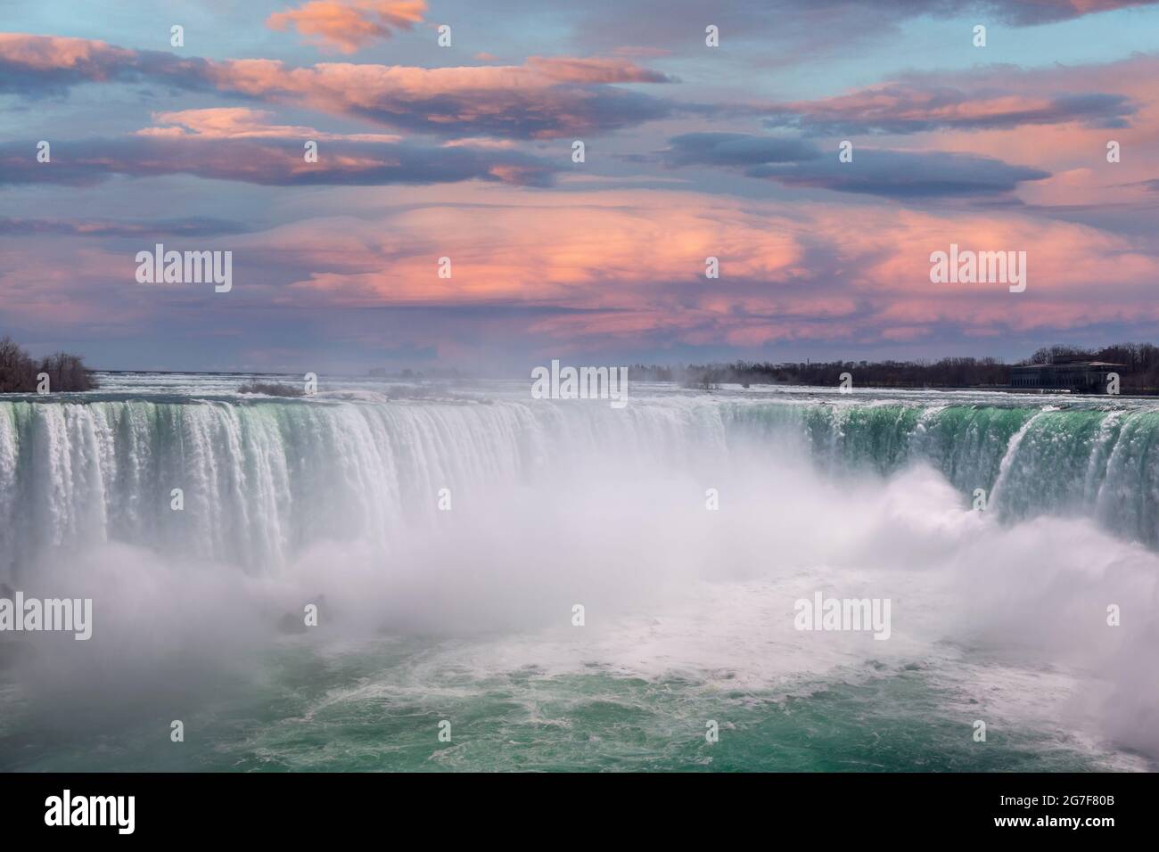 Canada Scenic Niagara Waterfall, Horseshoe Falls, Canadian side Stock ...