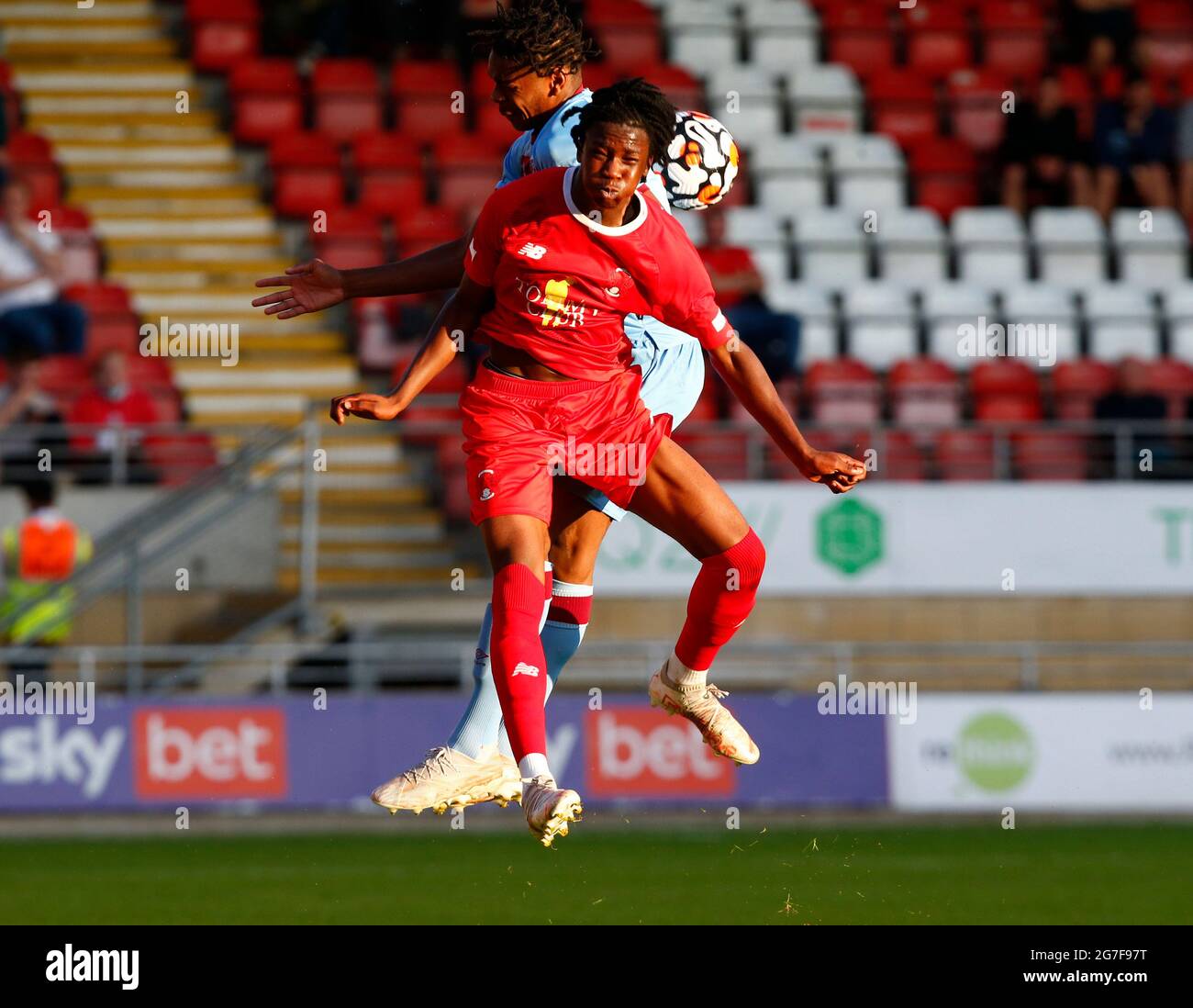 Leyton, UK. 13th July, 2021. LONDON, ENGLAND - July 13:Daniel Nkrumah ...