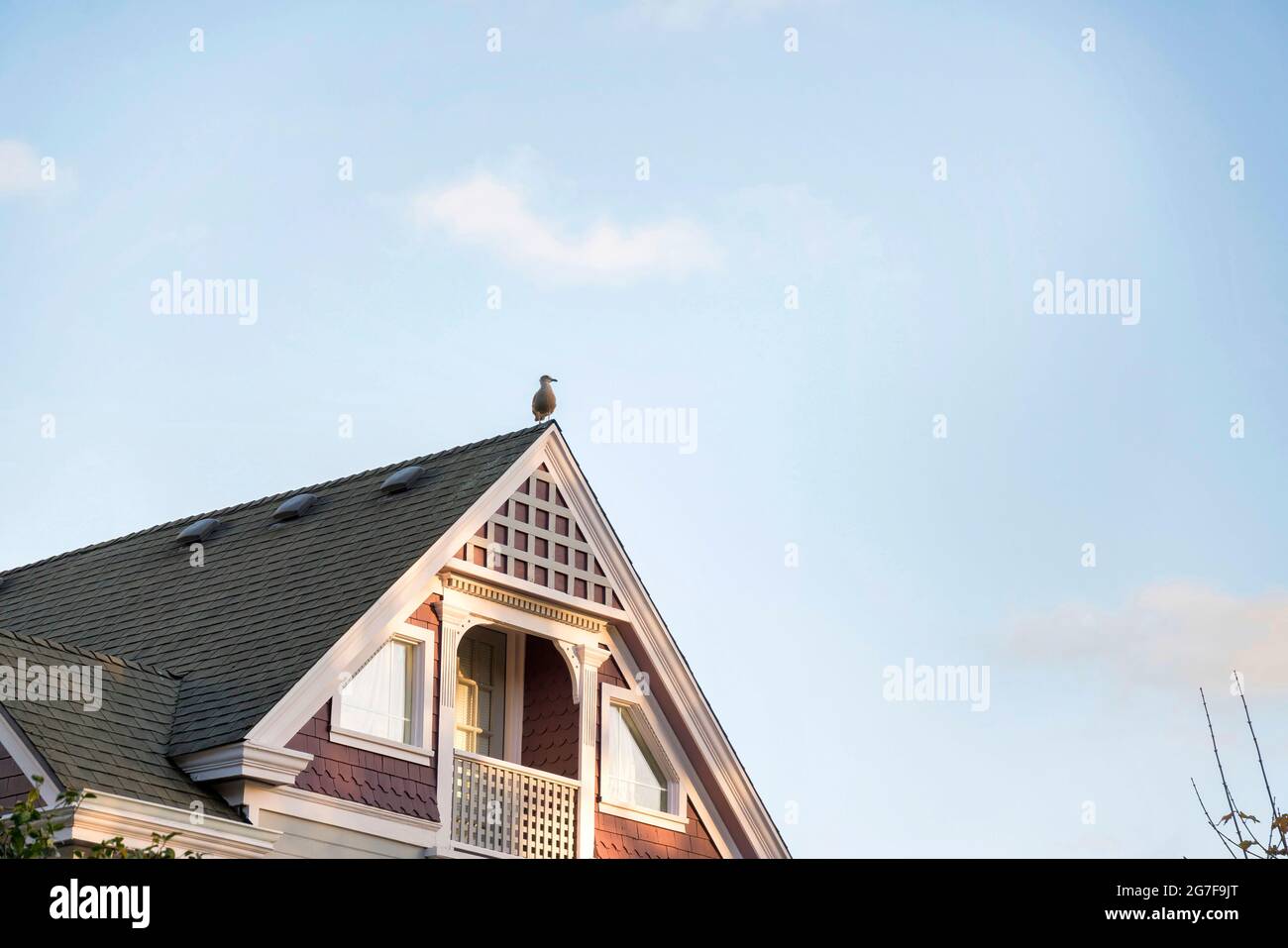 Attic balcony hi-res stock photography and images - Alamy