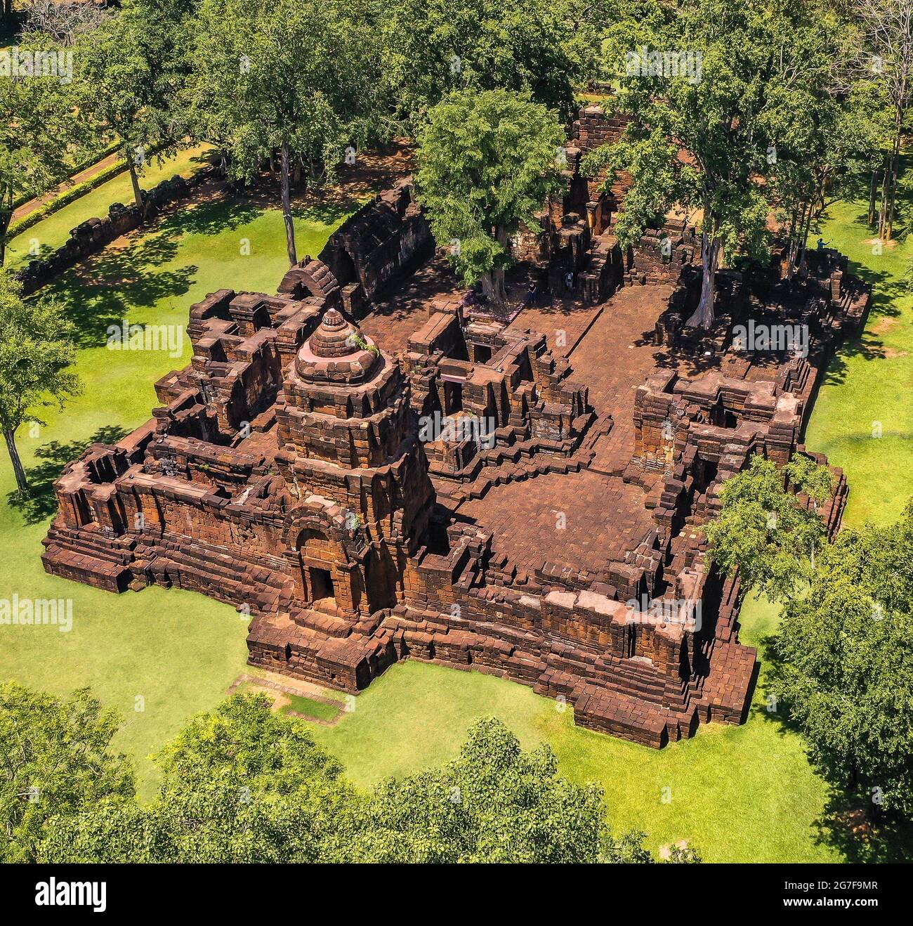 Prasat Muang Singh Historical Park, in Sai Yok District, Kanchanaburi ...