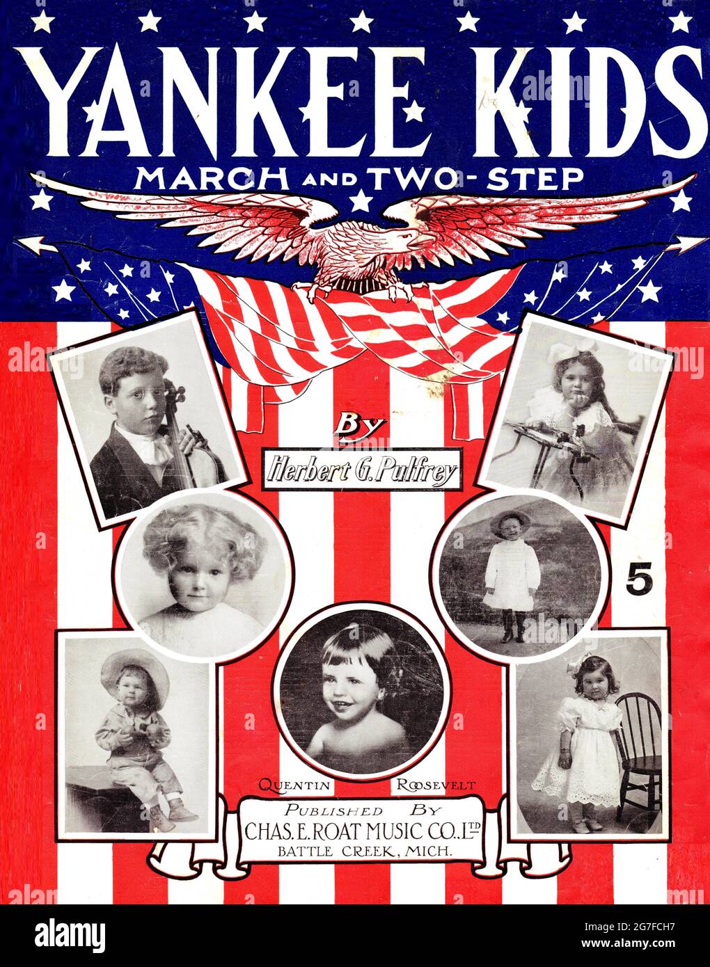 Yankee Kids, 1907 sheet music Stock Photo - Alamy