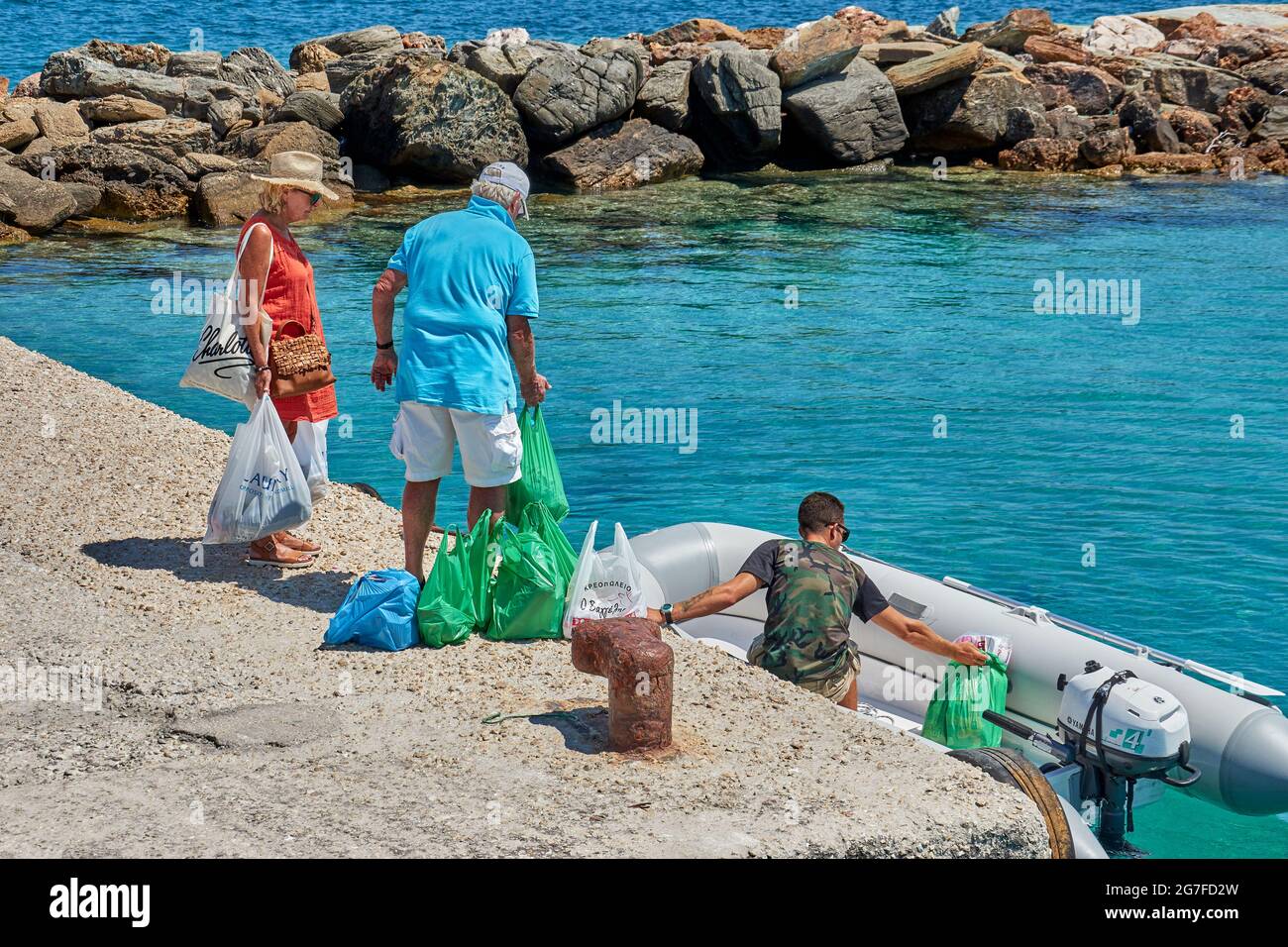 Antiparos blue lagoon hi-res stock photography and images - Alamy