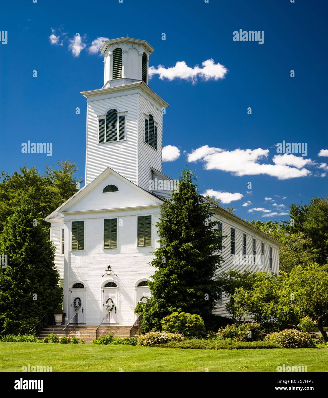 West Avon Congregational Church Avon, Connecticut, USA Stock Photo - Alamy