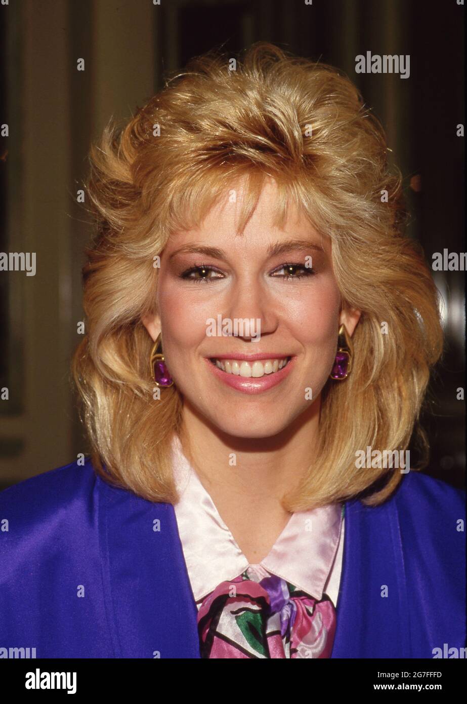Leeza Gibbons Circa 1980's Credit: Ralph Dominguez/MediaPunch Stock ...