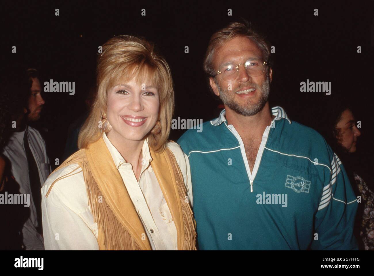 Leeza Gibbons and Christopher Quinten Circa 1980's Credit: Ralph ...