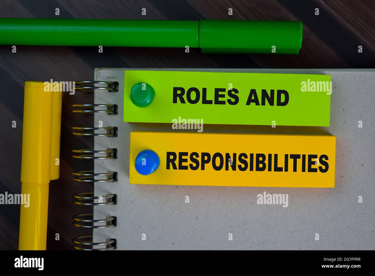 Management roles and responsibilities hi-res stock photography and ...