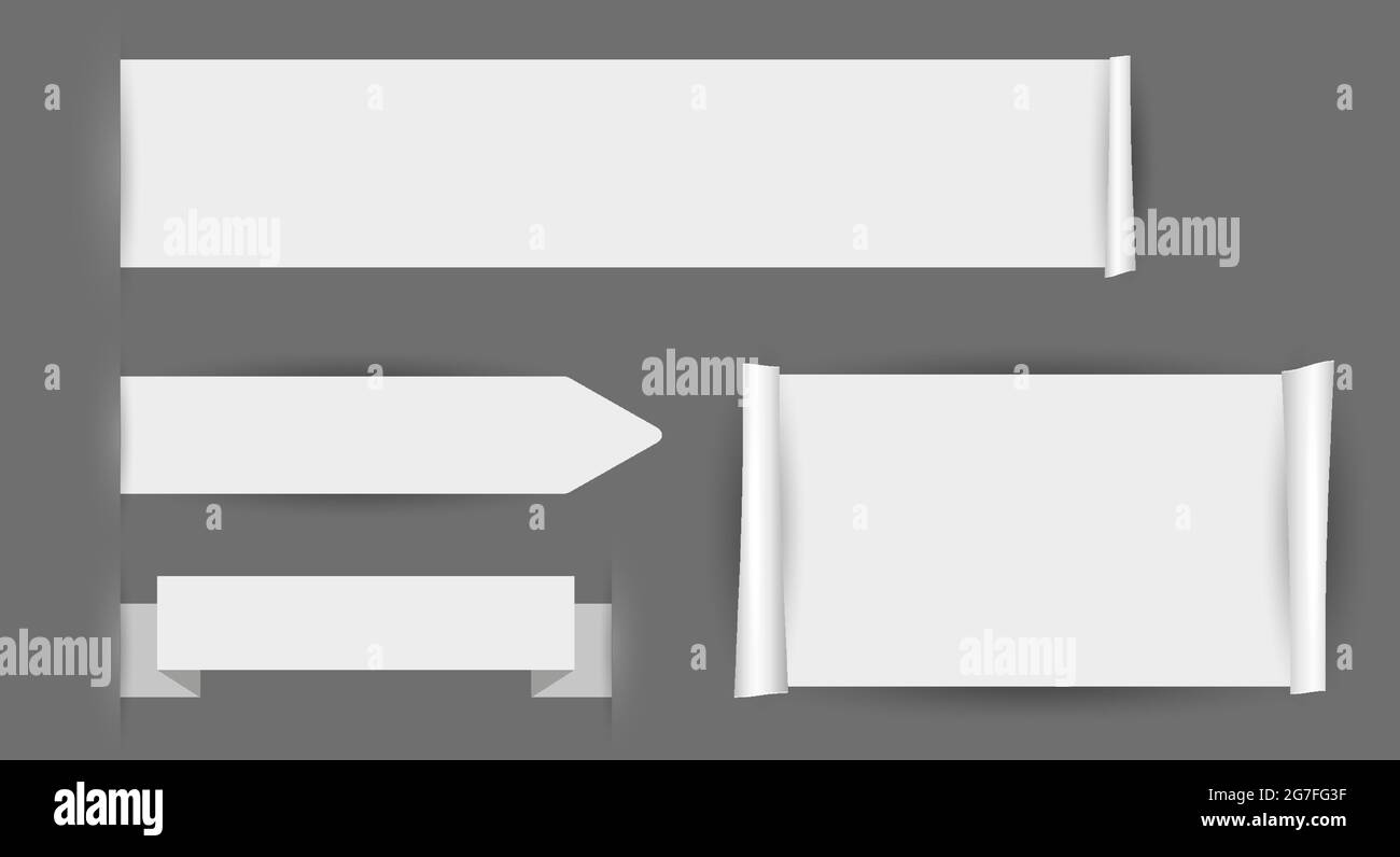 Paper scrolls Stock Vector Images - Alamy