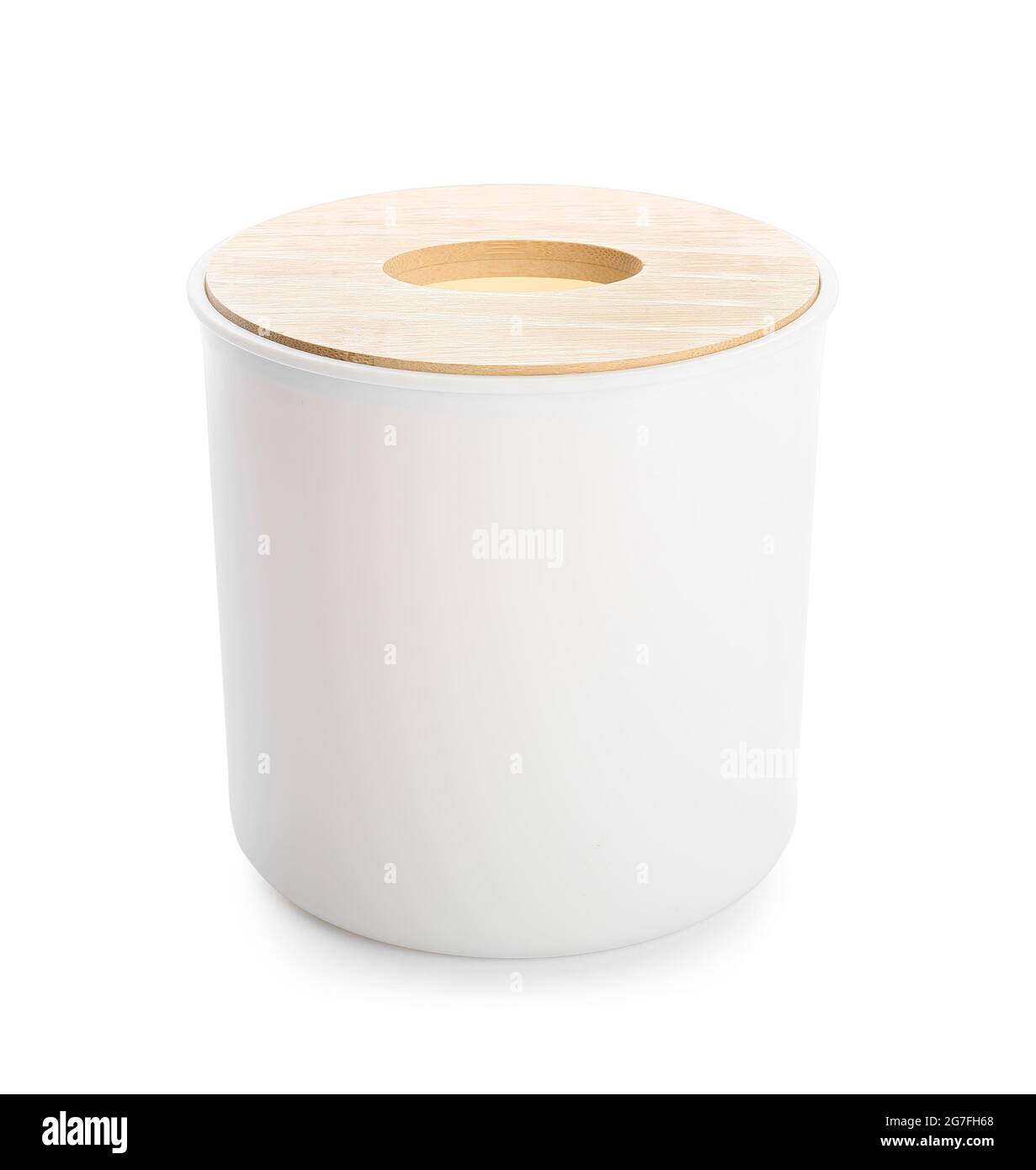 Wooden tissue box Cut Out Stock Images & Pictures - Alamy