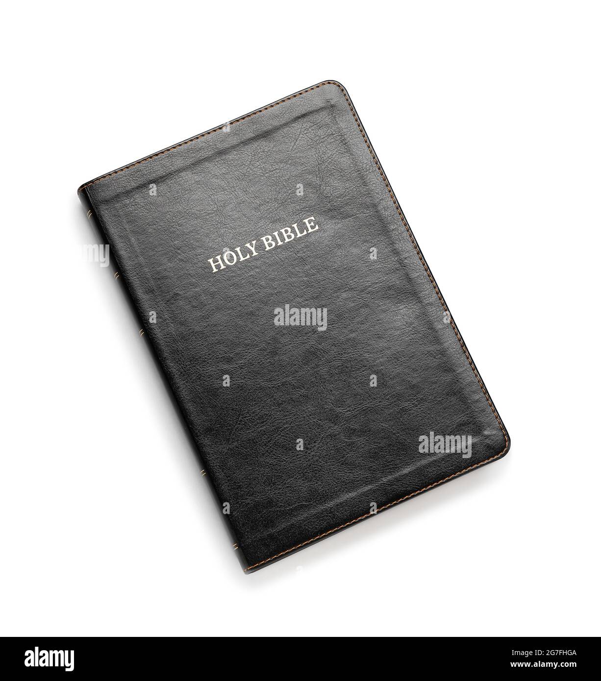 Holy Bible on white background Stock Photo - Alamy