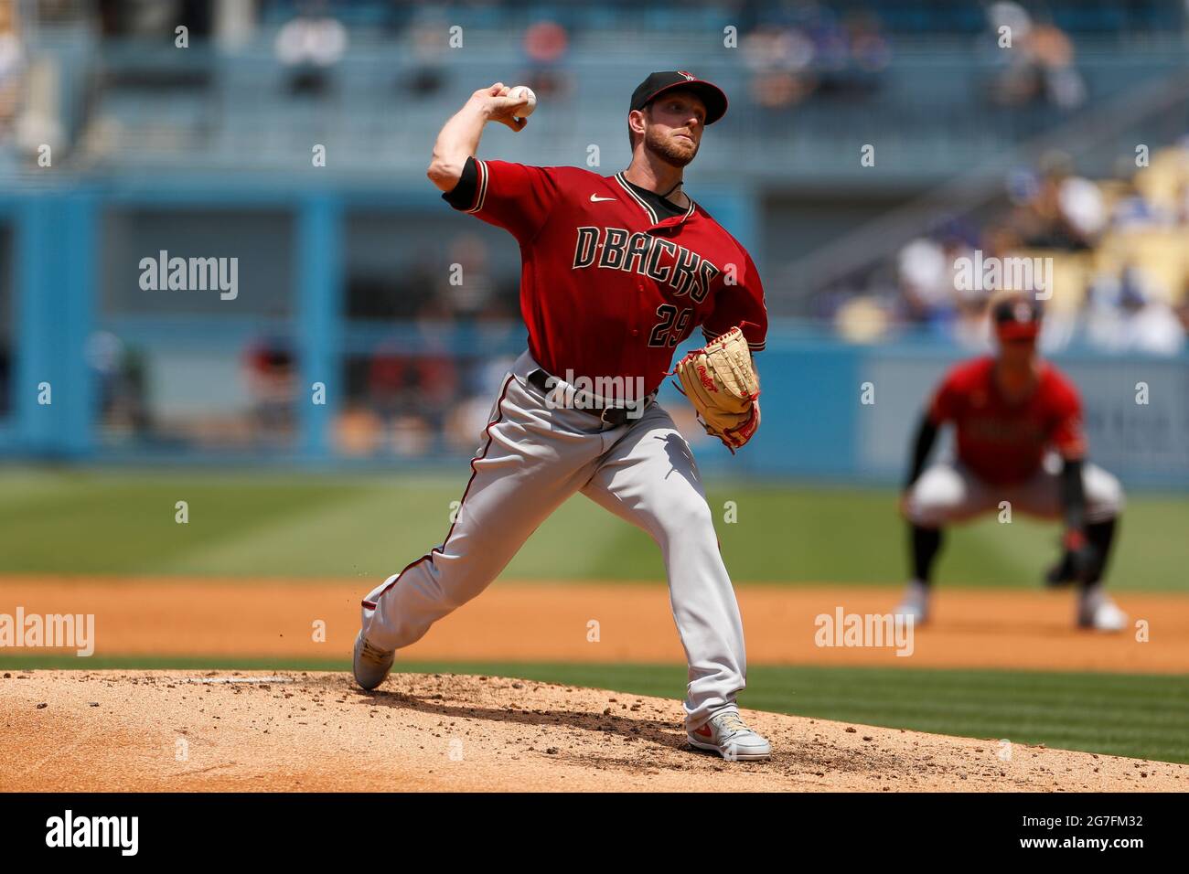 Arizona Diamondbacks pitcher Merrill Kelly (29) during an MLB regular ...