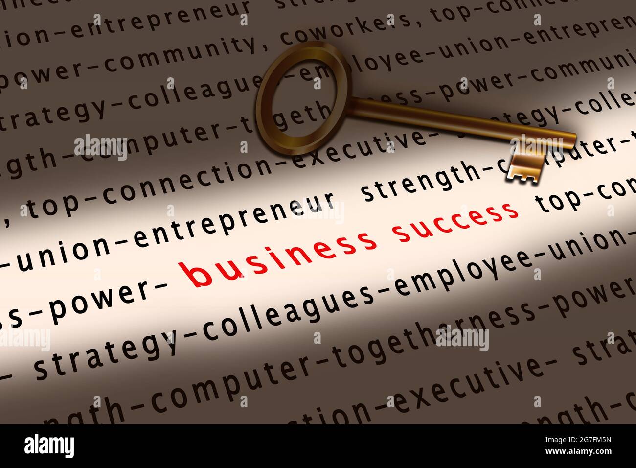 Key of Business success - solution concept idea Stock Photo - Alamy