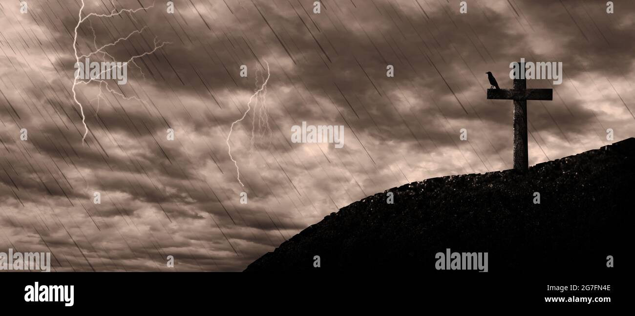 Thunder cross hi-res stock photography and images - Alamy