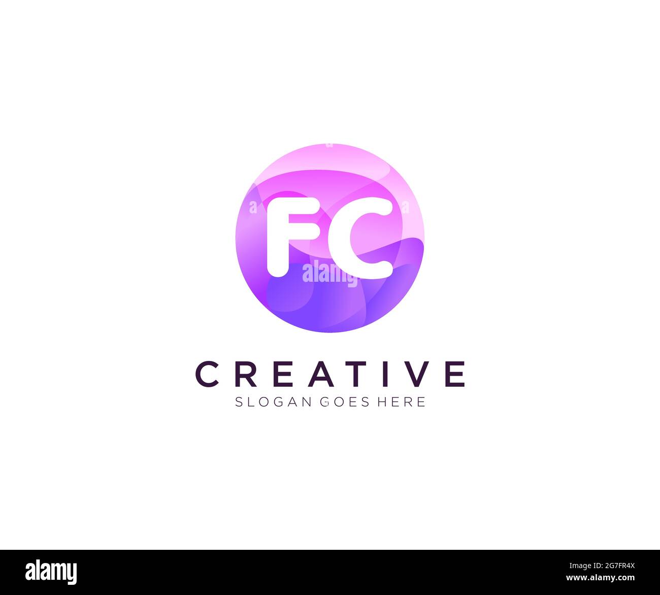 Fc initial logo hi-res stock photography and images - Alamy
