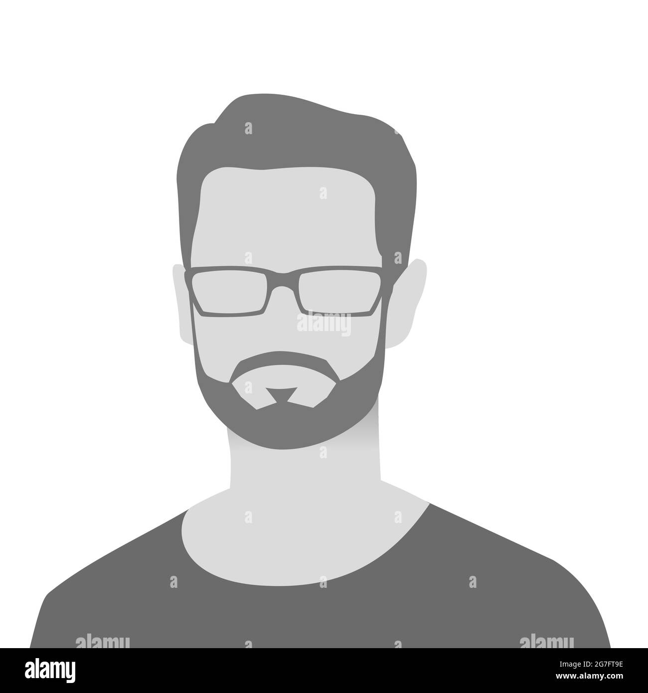 Default profile picture Black and White Stock Photos & Images - Alamy