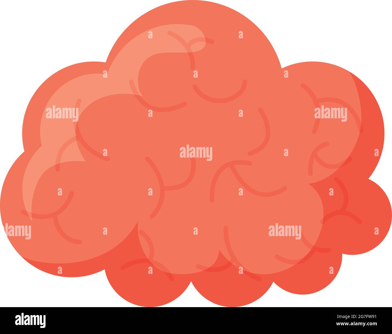 pink brain design Stock Vector Image & Art - Alamy