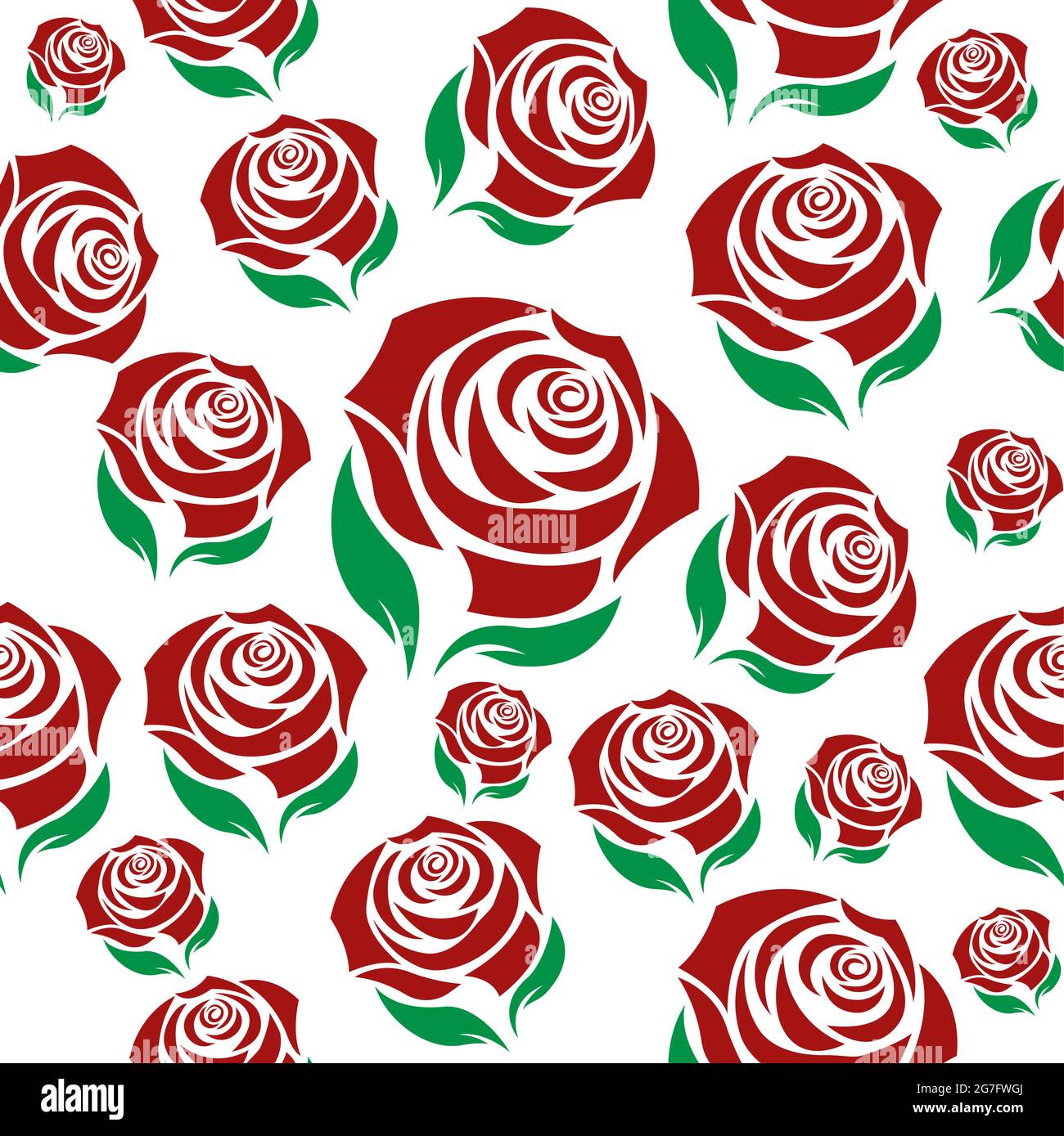 Rose seamless flower background hi-res stock photography and images - Alamy