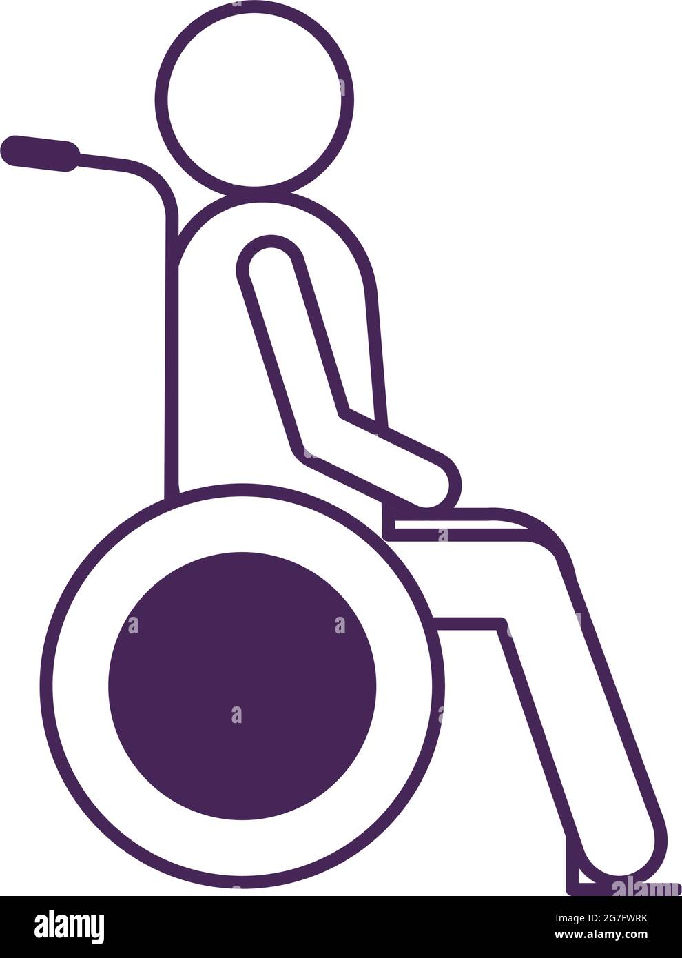 wheelchair accessibility symbol Stock Vector Image & Art - Alamy