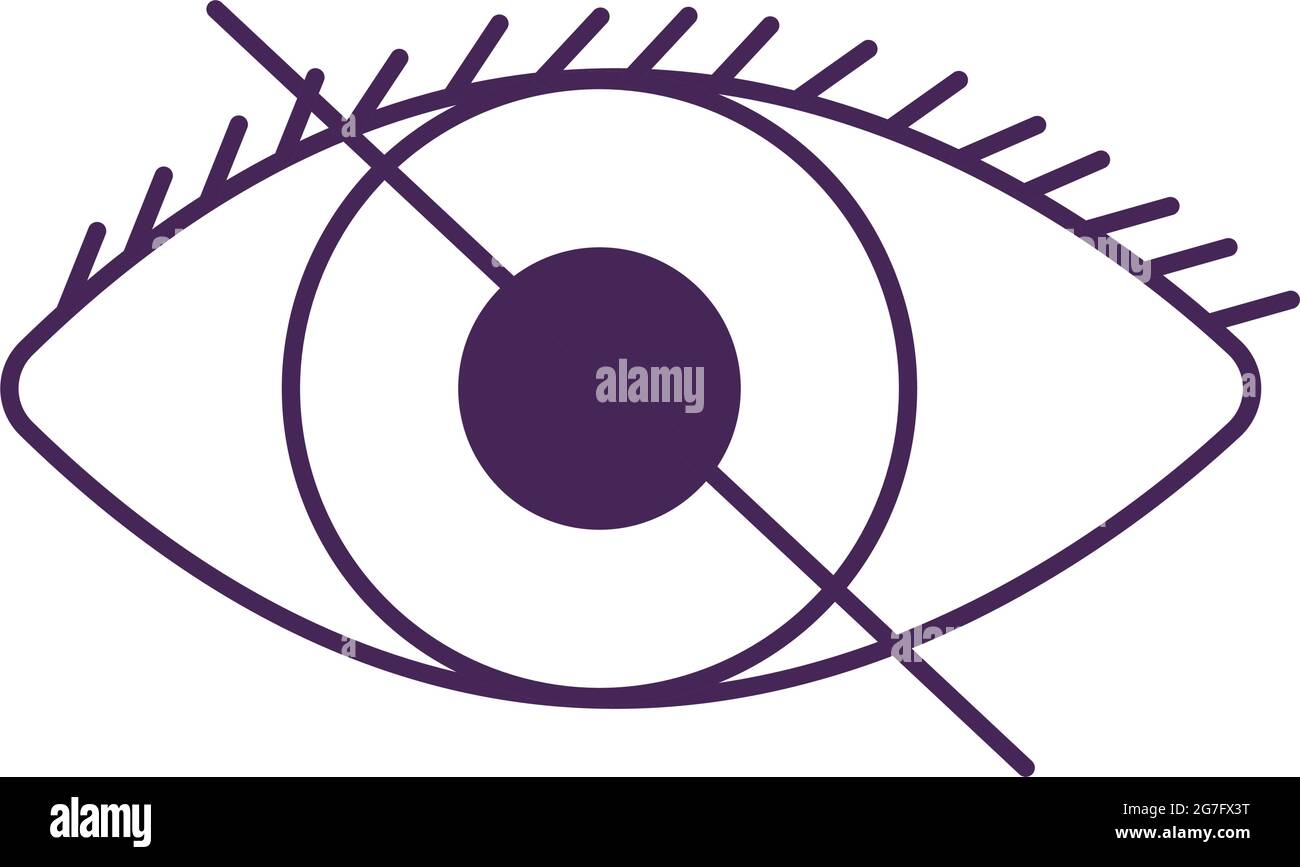 blind accessibility symbol Stock Vector Image & Art - Alamy