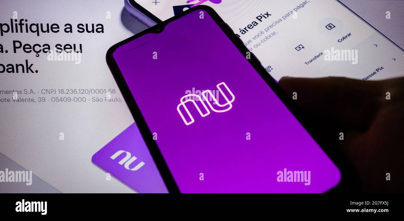 Nubank brazil hi-res stock photography and images - Alamy