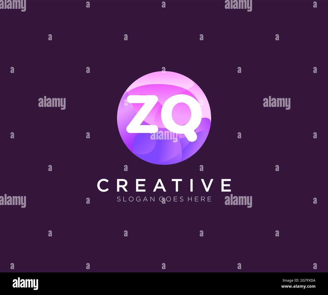 Zq logo vector vectors hi-res stock photography and images - Alamy