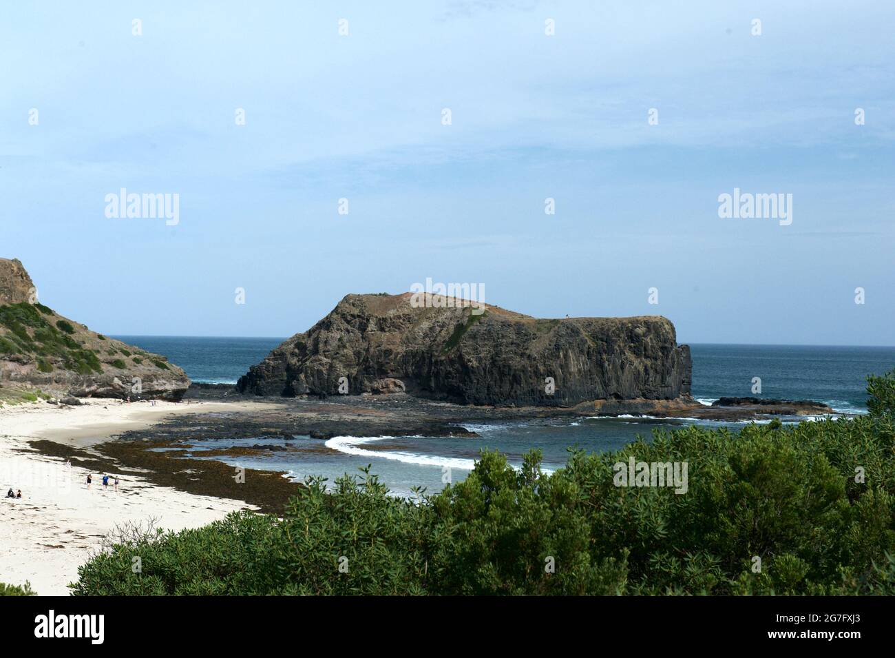Bushrangers Bay is near Cape Schank in Victoria, Australia. There is a ...