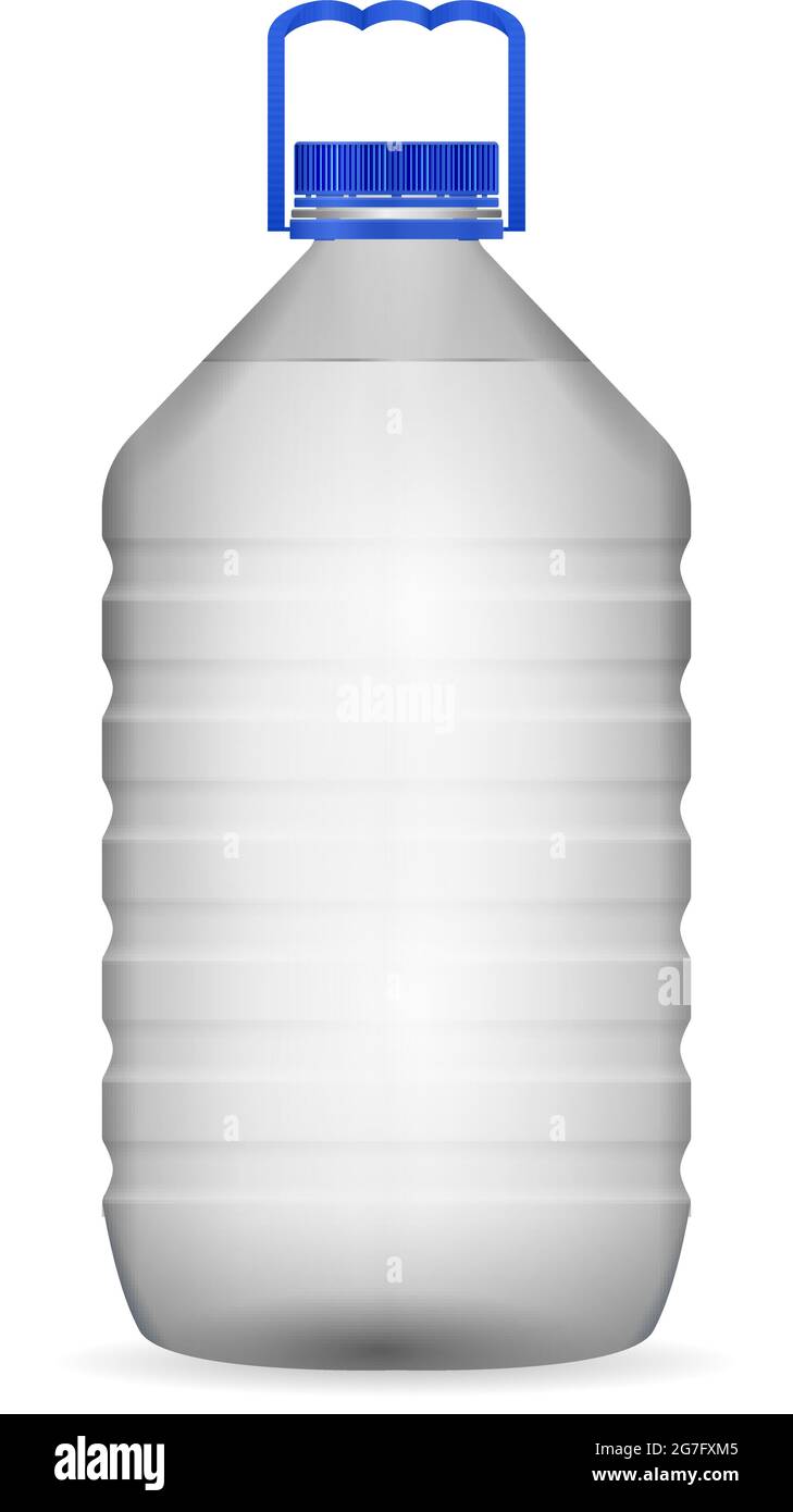 Water bottle on a white background. Vector illustration Stock Vector ...