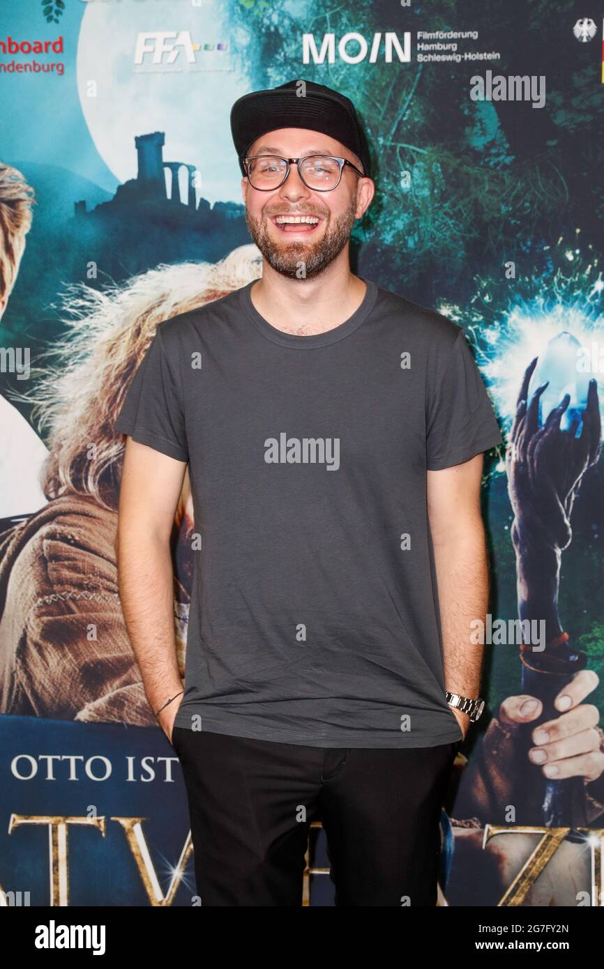 Berlin, Germany. 13th July, 2021. Mark Forster arrives for the photo ...