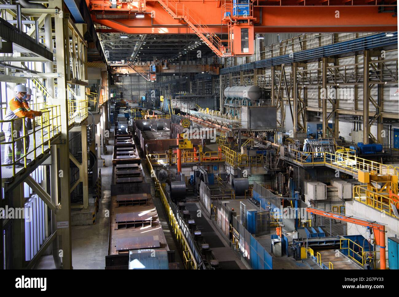 Metal rolling strip hi-res stock photography and images - Alamy