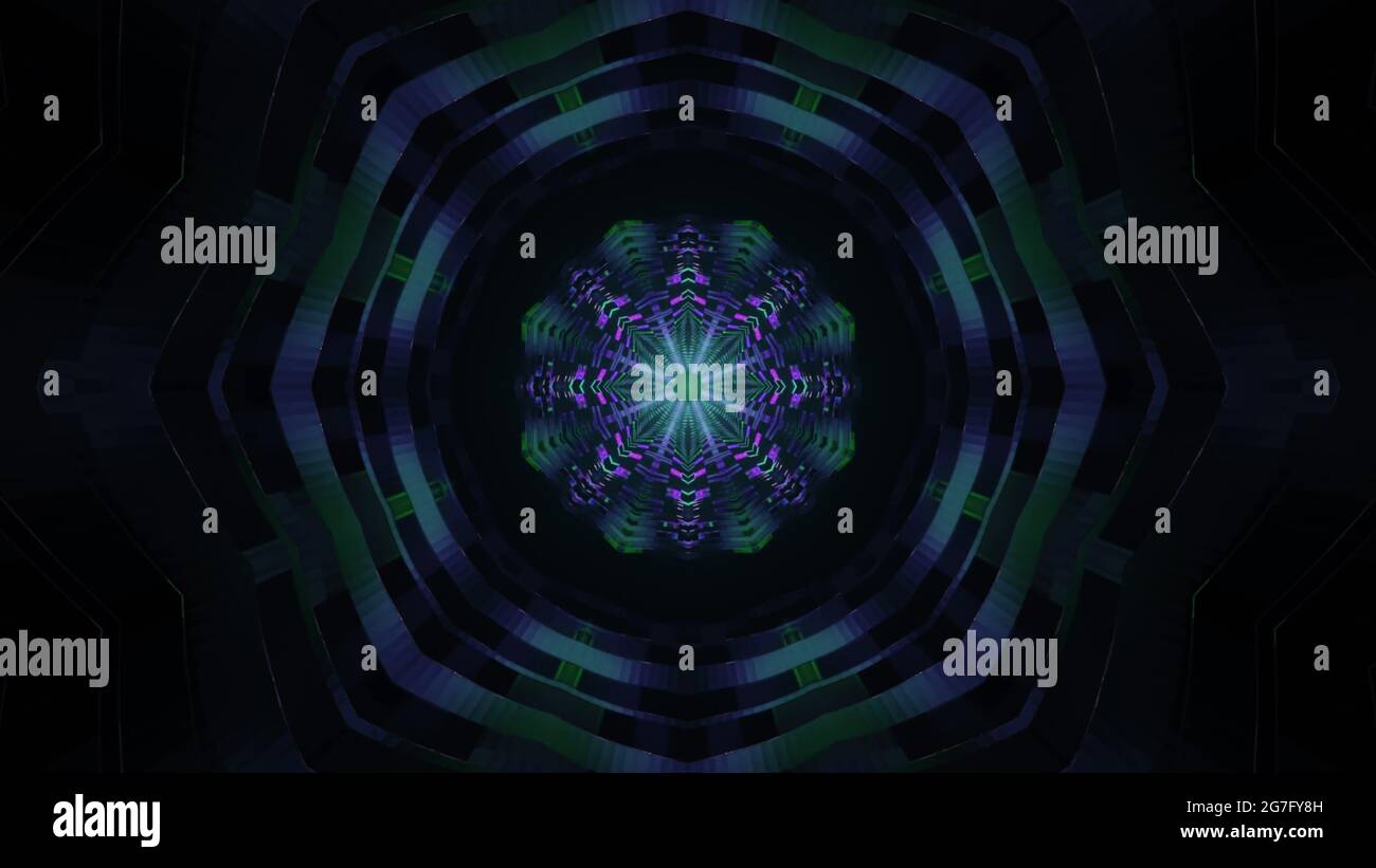 Abstract background design with futuristic patterns and cool lights ...