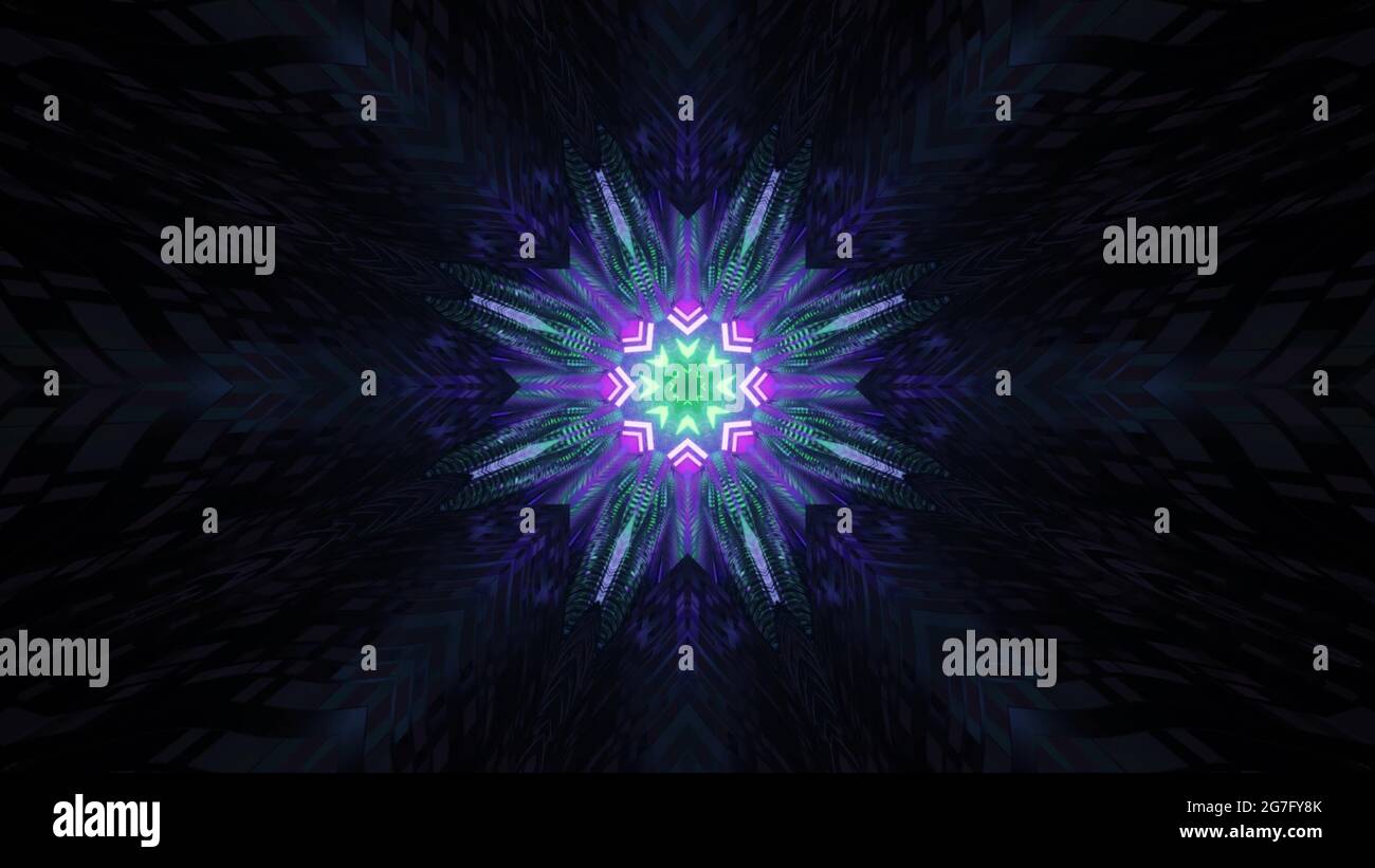 Abstract background design with futuristic patterns and cool lights ...