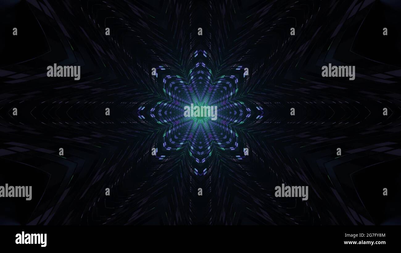 Abstract background design with futuristic patterns and cool lights ...