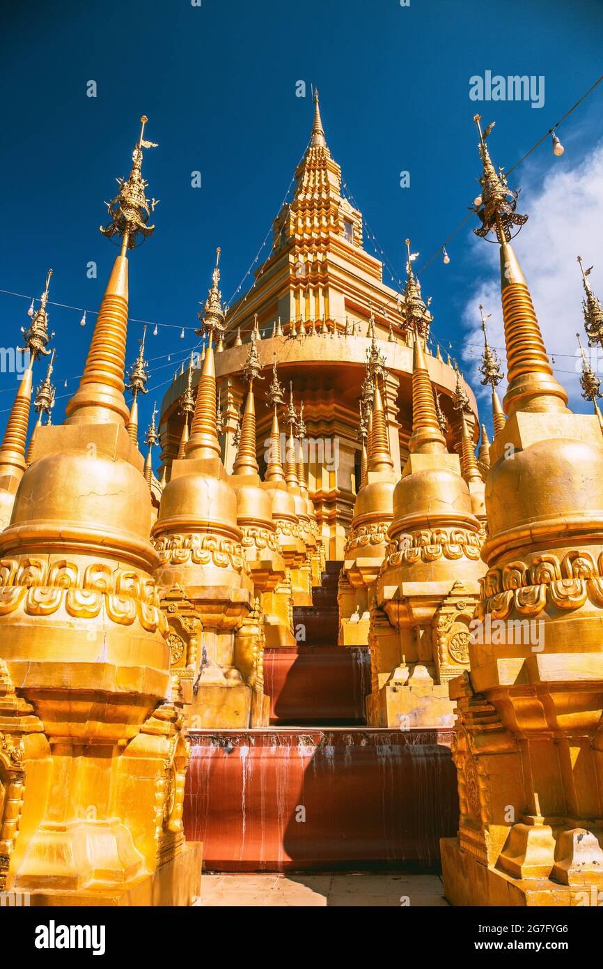 Wat Pa Sawang Bun in Saraburi, Thailand Stock Photo - Alamy