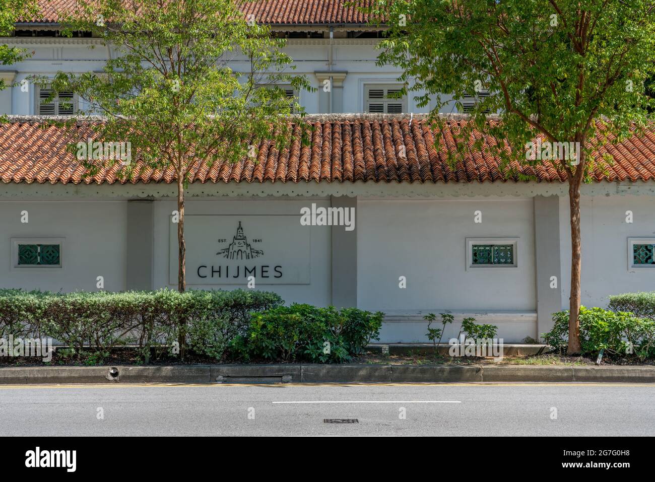 SINGAPORE, SINGAPORE - Jun 28, 2021: Singapore 28 Jun 2021. view of ...