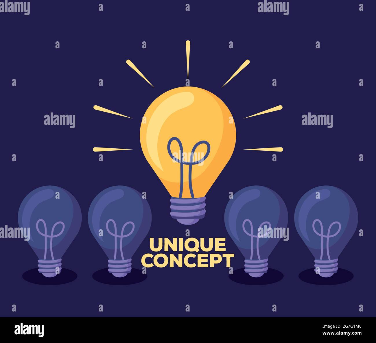 unique concept card Stock Vector Image & Art - Alamy