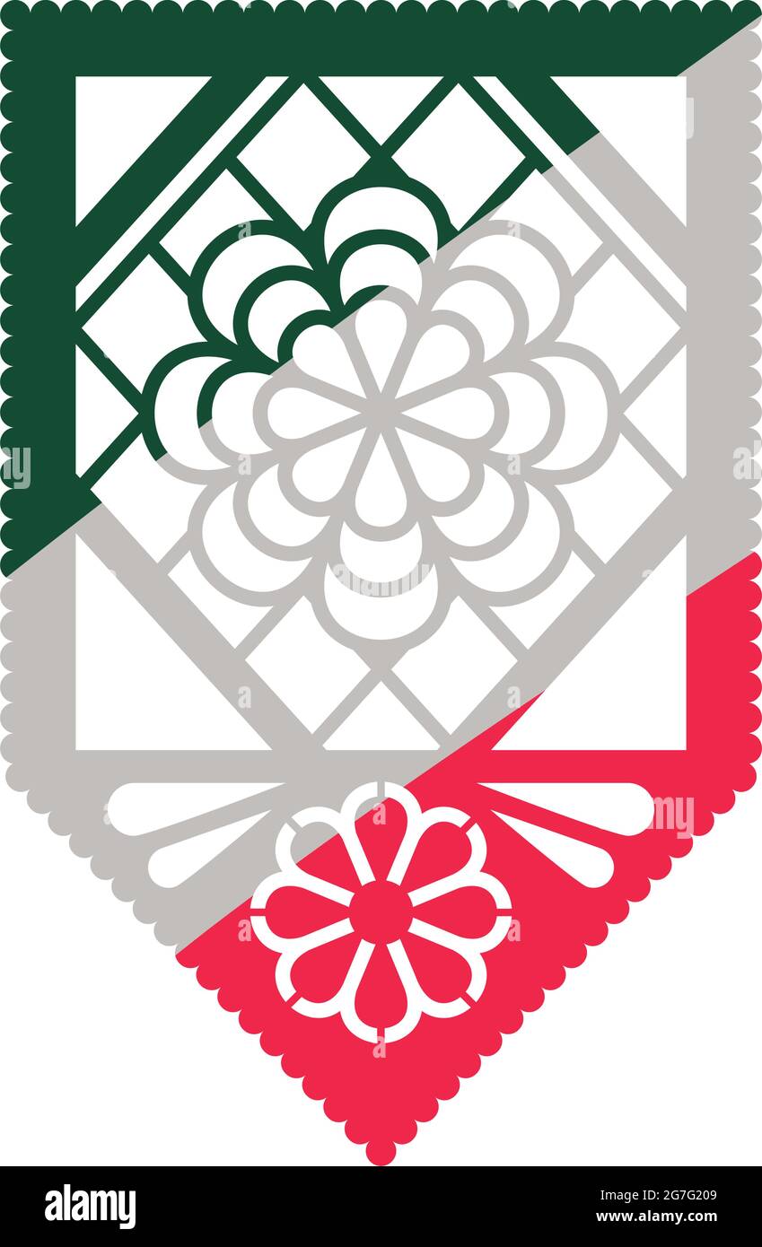 flower garland design Stock Vector Image & Art - Alamy