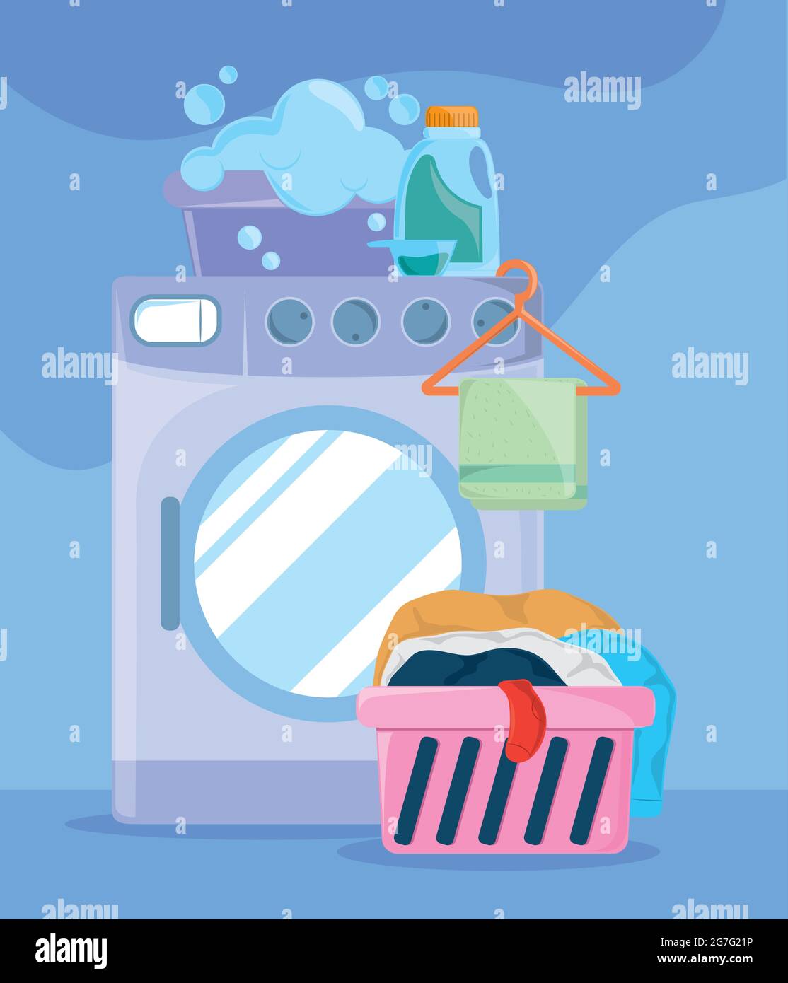 laundry washing machine Stock Vector Image & Art - Alamy