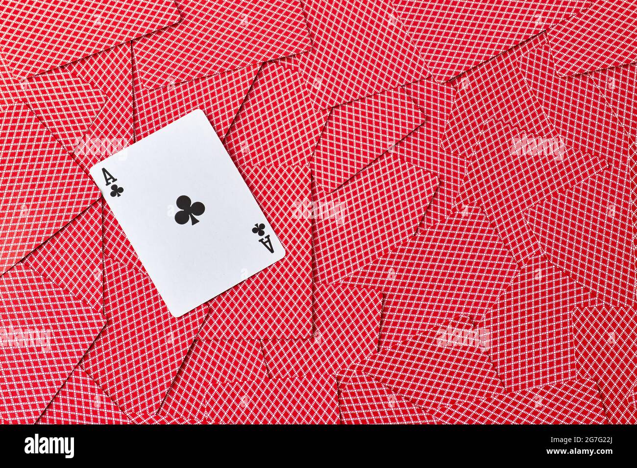 background made of playing cards top down view Stock Photo - Alamy