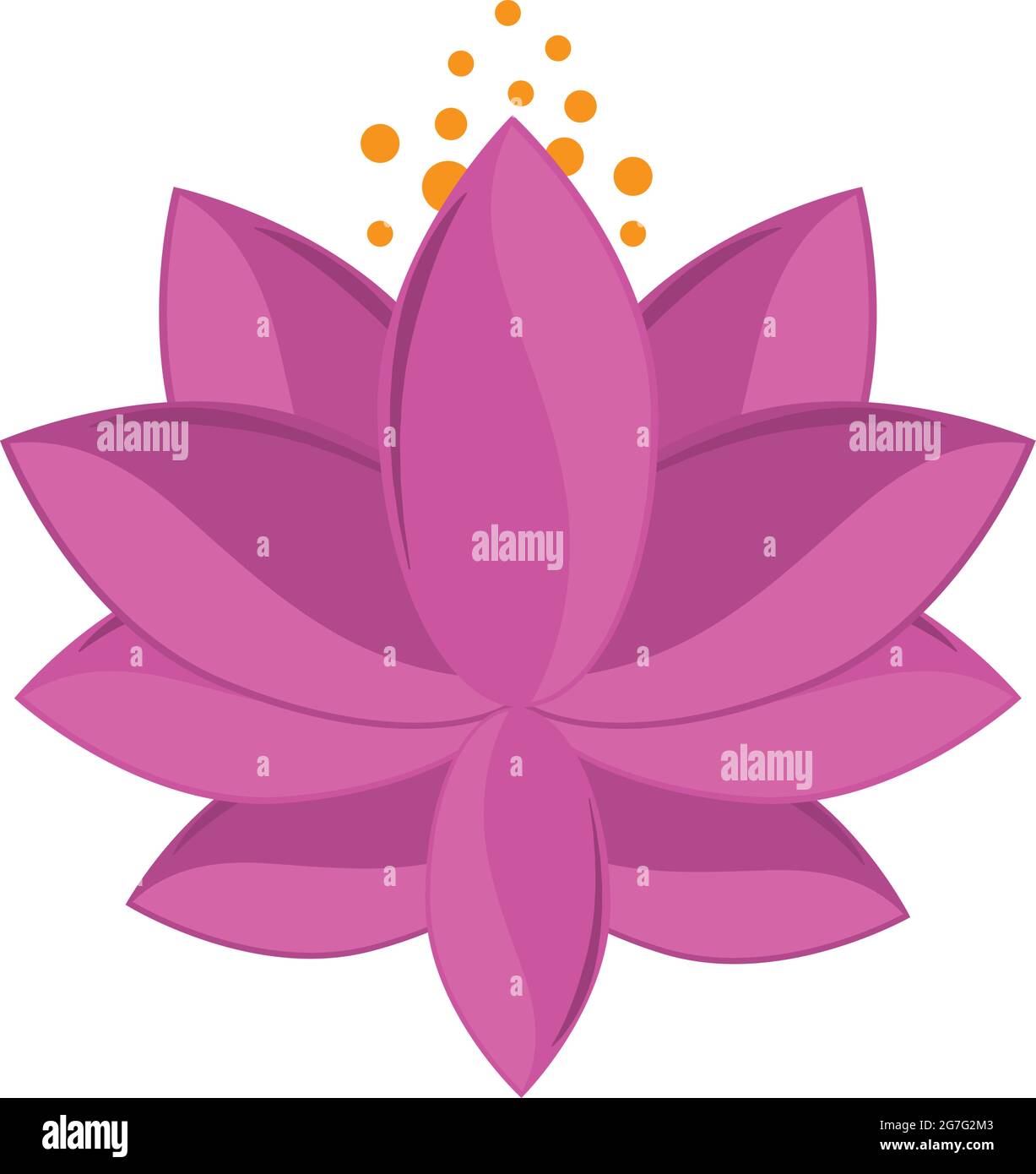 Stylized Lotus Flower High Resolution Stock Photography and Images - Alamy