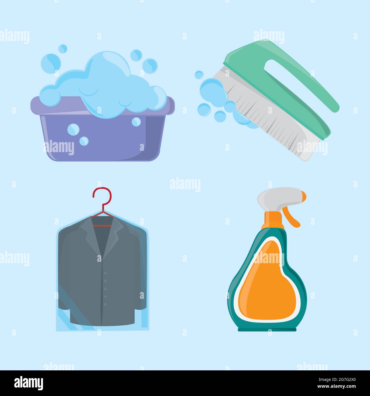 laundry icon set Stock Vector Image & Art - Alamy