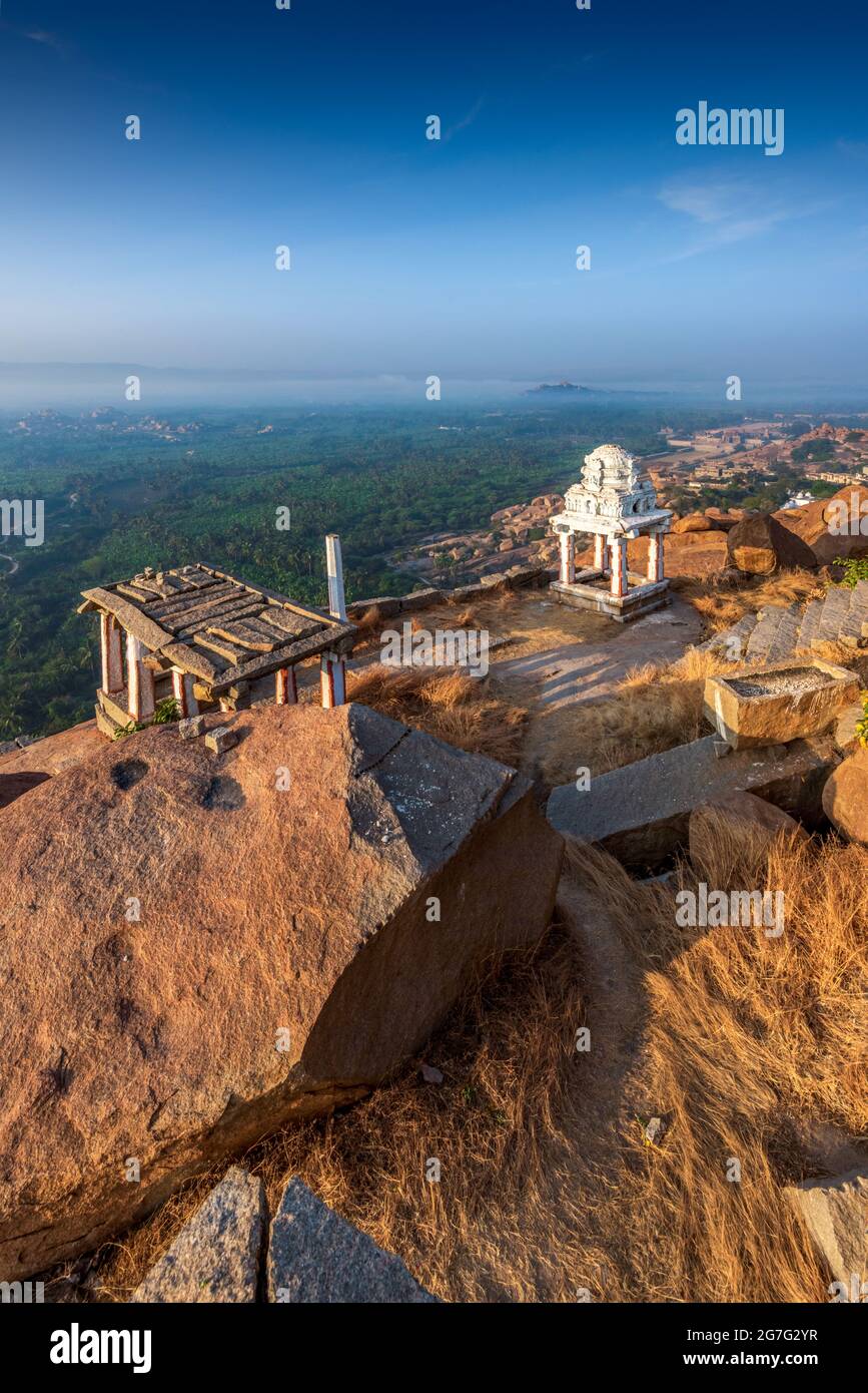 View of Matanga Hill during the sunrise in the morning in the Unesco ...