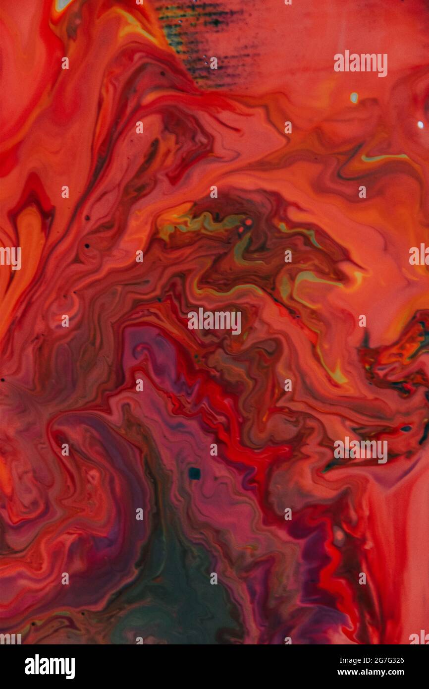 Acrylic abstract paint texture Stock Photo - Alamy