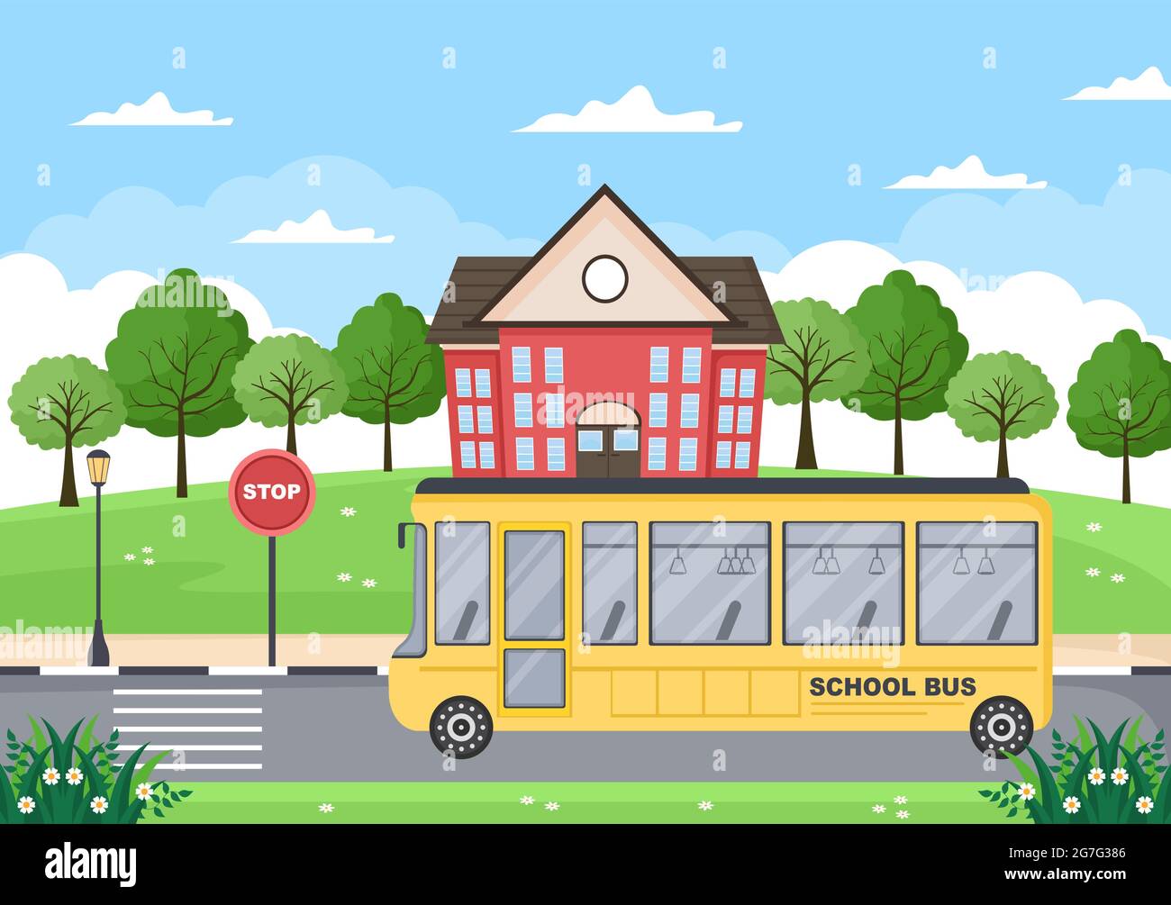 Schulbus Clipart 230 School Bus Clipart High Res Illustrations Getty