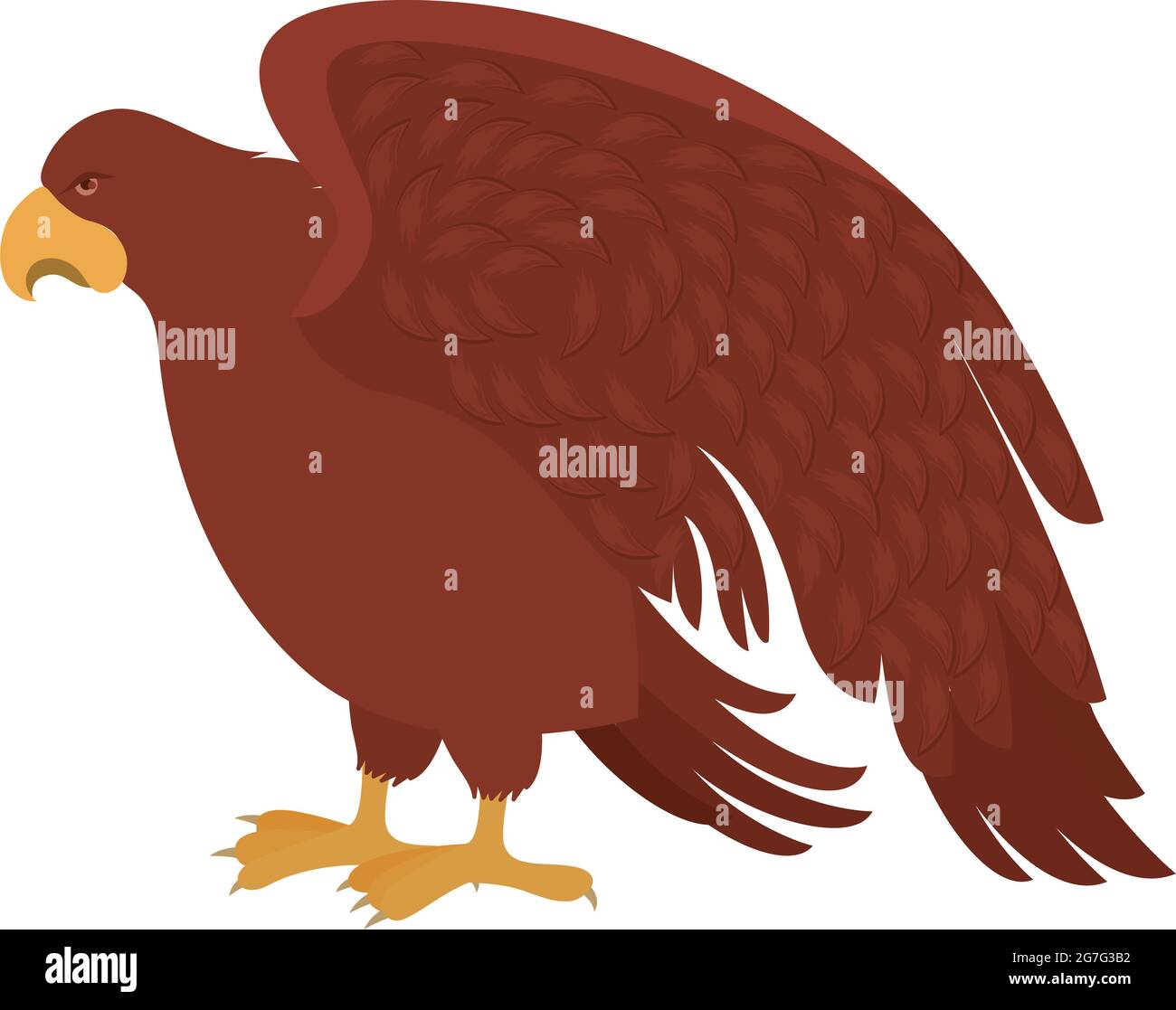 brown eagle design Stock Vector Image & Art - Alamy