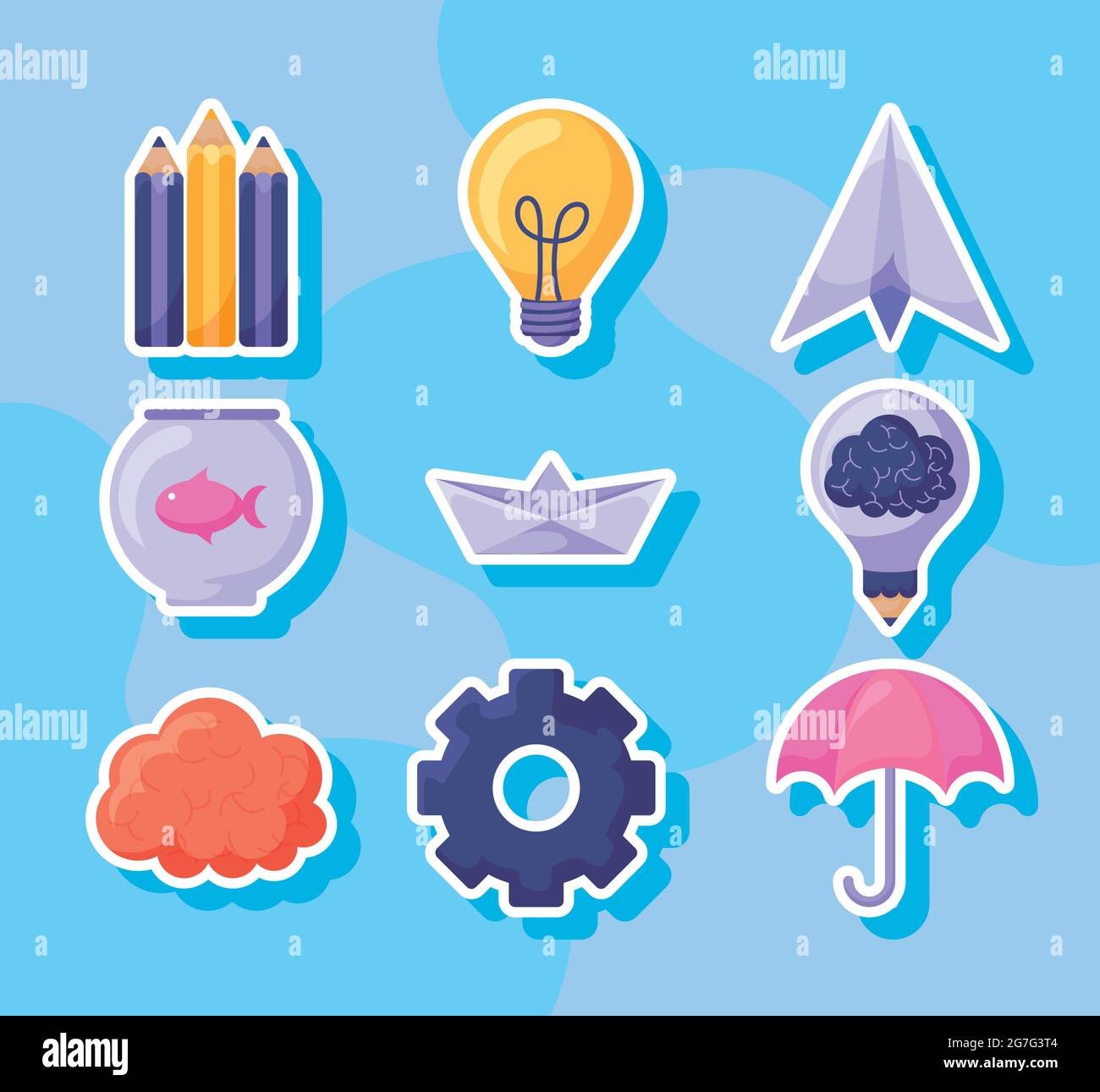 Nine pencils hi-res stock photography and images - Alamy