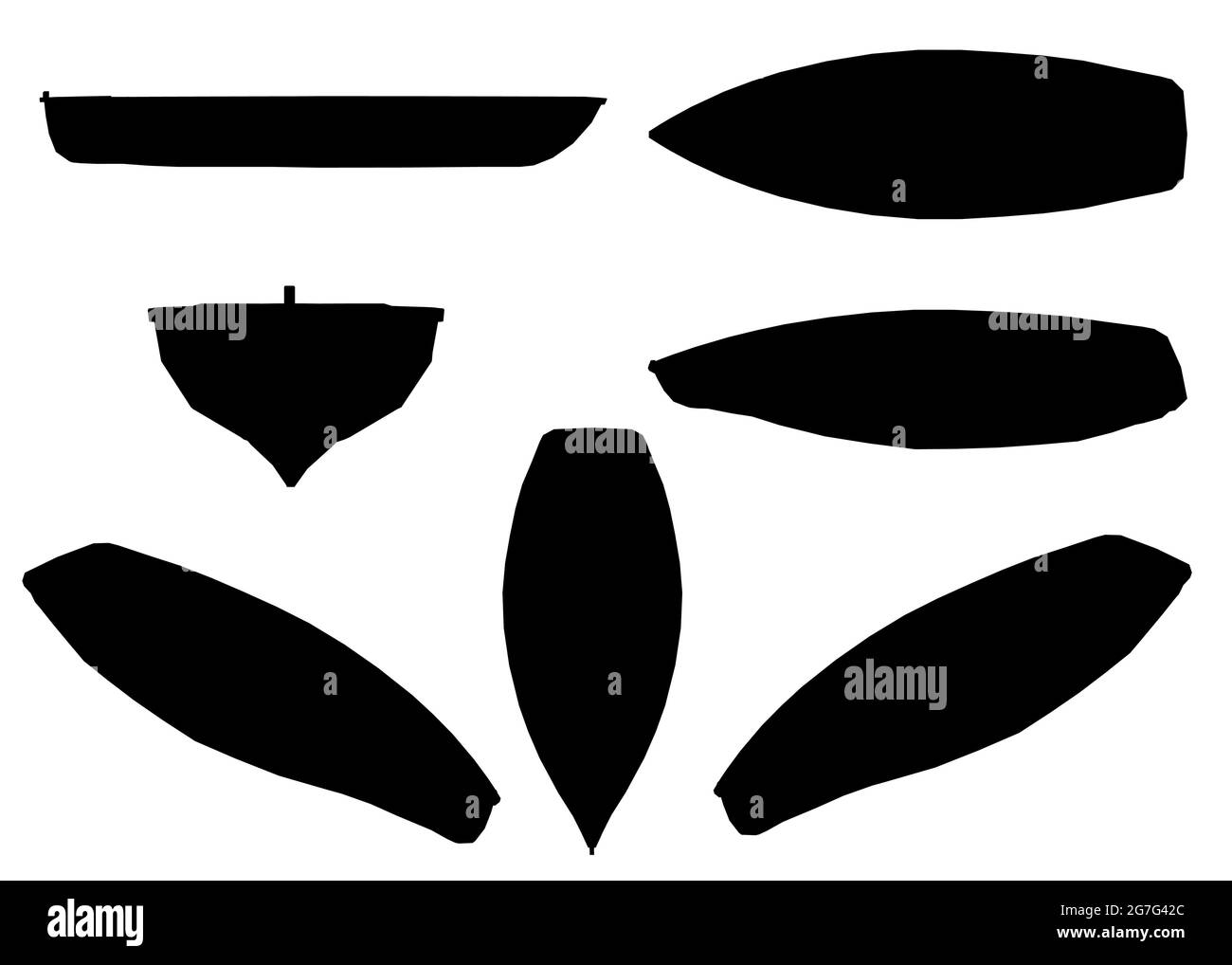 Rowing boat cut out hi-res stock photography and images - Alamy