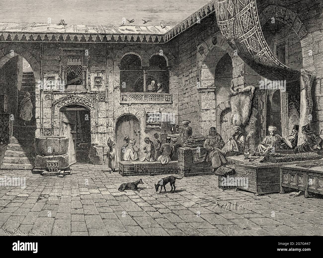 Illustration From El Mundo Ilustrado High Resolution Stock Photography ...