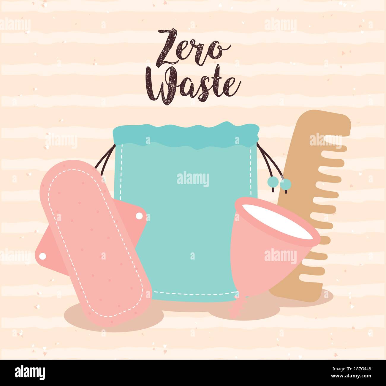 zero waste poster Stock Vector Image & Art - Alamy